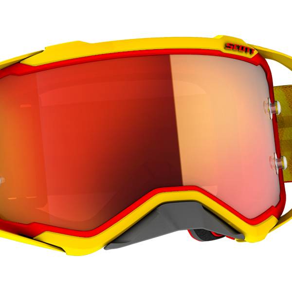 Scott Prospect Lens (orange Chrome Vs Scott Prospect Motocross Goggles ...
